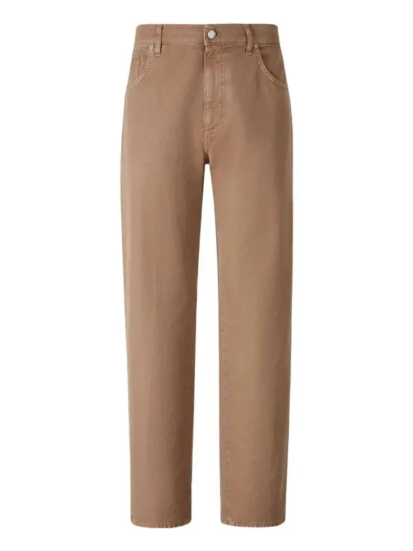 PT TORINO Belt Loop Jeans - Brown