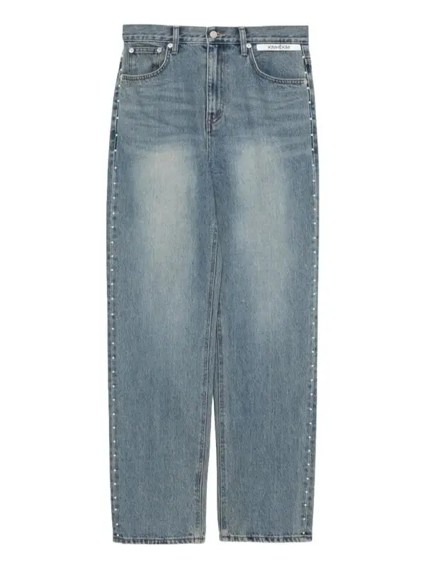 KIMHEKIM Belt Loop Jeans - Gray