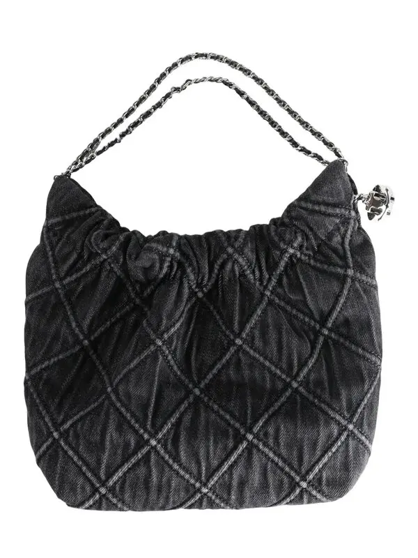 Tory Burch Mini Fleming Tote Bag - Black