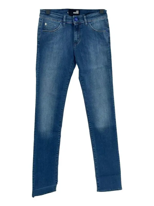 Moschino Belt Loop Jeans - Blue
