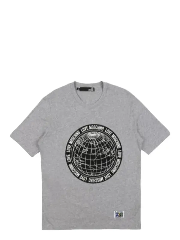 Moschino Logo T-shirt - Gray