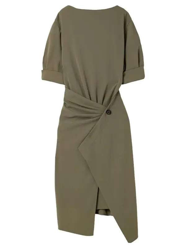 Proenza Schouler Maisie Wrap Dress - Green