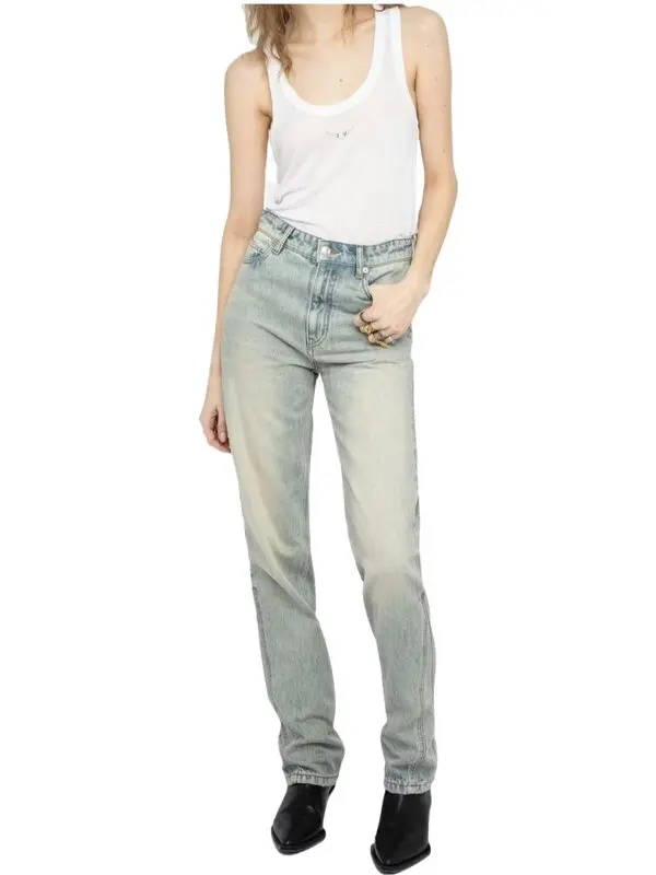 Zadig&Voltaire Belt Loop Jeans - Light Blue
