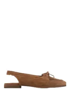 Officine Creative Tassel-detail Flat Pumps - Brown