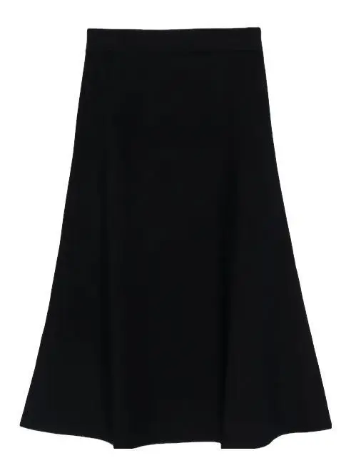 P.a.r.o.s.h Elasticated-waistband Midi Skirt - Blue