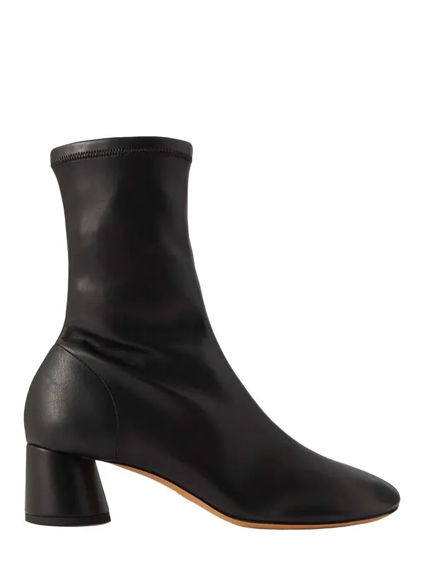 Proenza Schouler Leather Glove Ankle Boots - Black