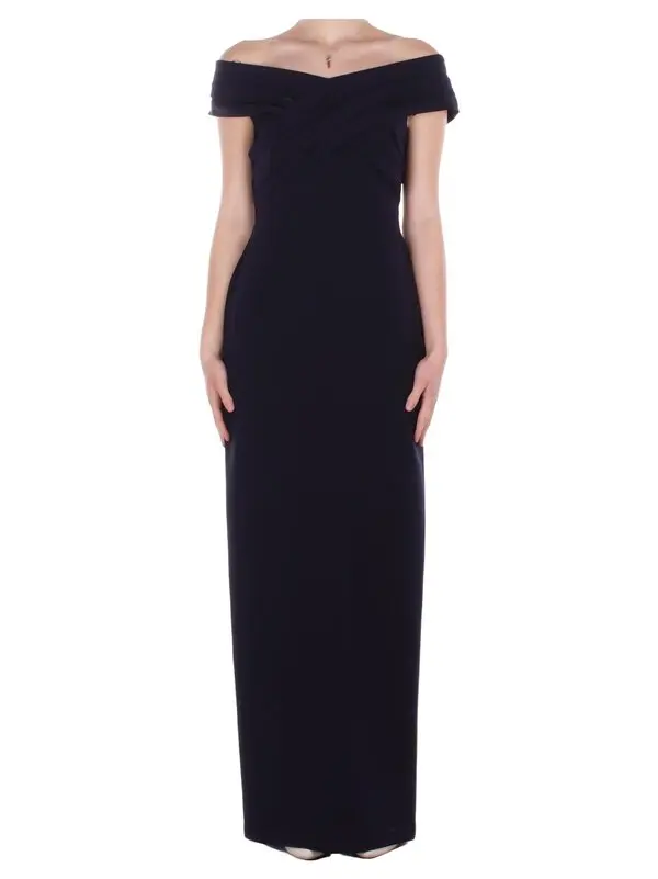 Ralph Lauren Off-the-shoulder Gown - Black