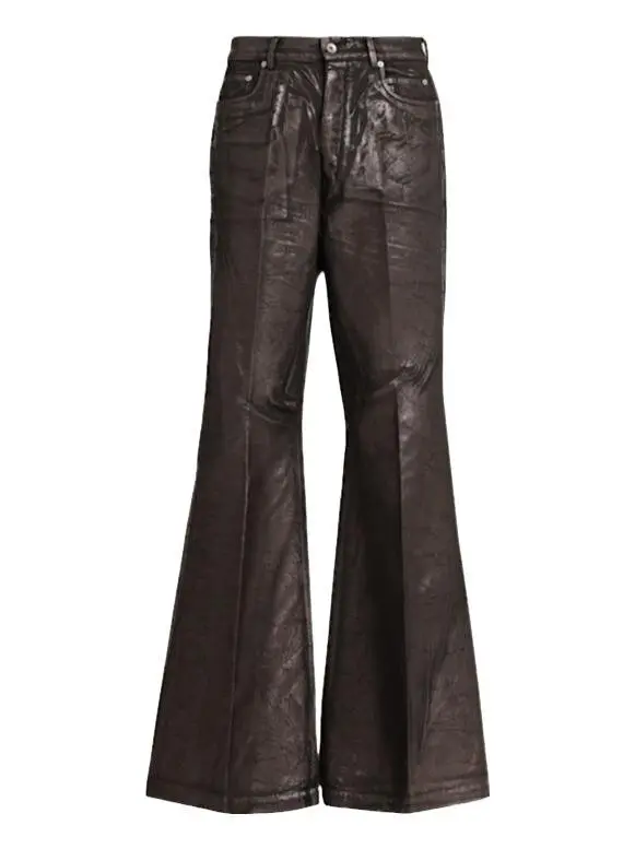 Rick Owens Bolan Cotton Denim Jeans - Black