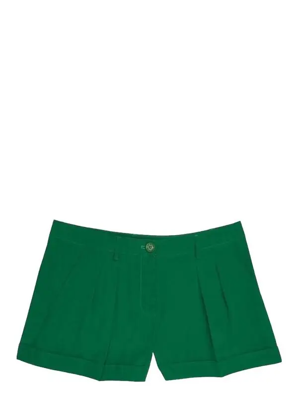 Moschino Detail Shorts - Green