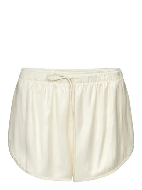 Magda Butrym Lace-trimmed Shorts - White
