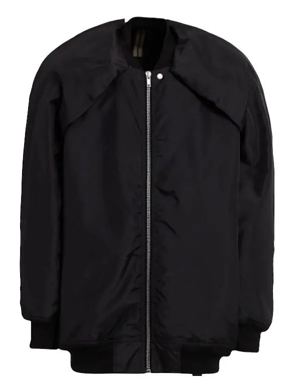 Rick Owens Jumbo Peter Convertible Bomber Jacket - Black
