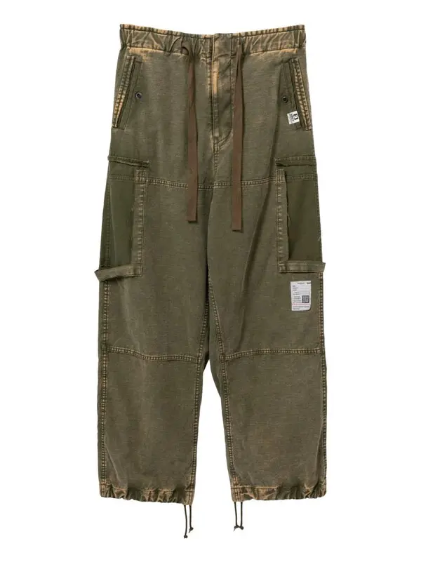 Mihara Yasuhiro Drawstring Casual Pants - Brown