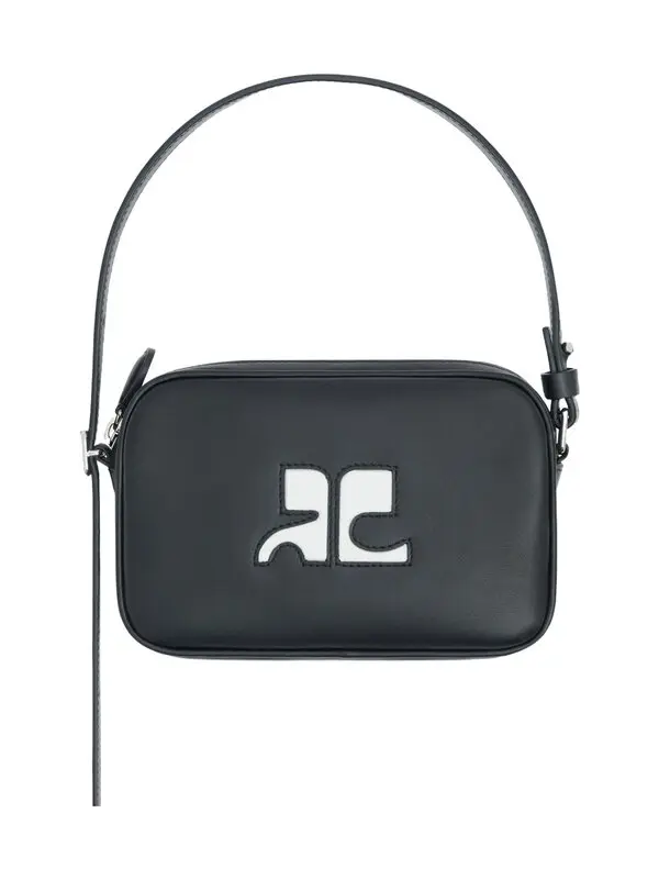COURREGES Slim Camera Bag - Black