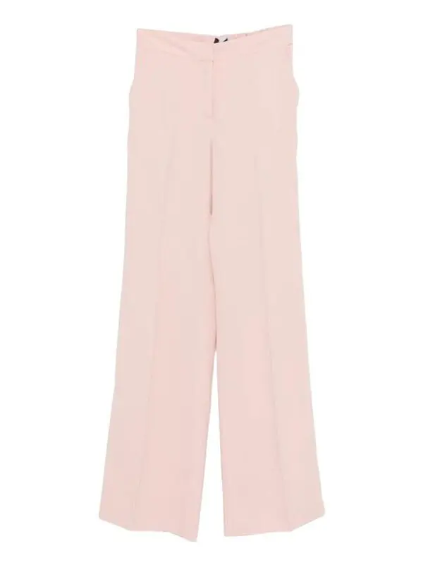 GIANLUCA CAPANNOLO Wide-leg Trousers - Nude