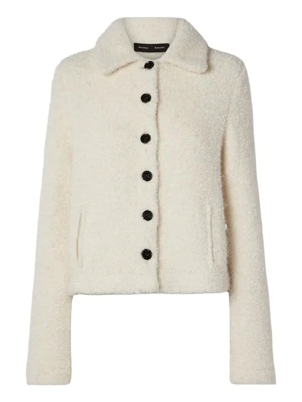 Proenza Schouler Sylvie Casual Jacket - White