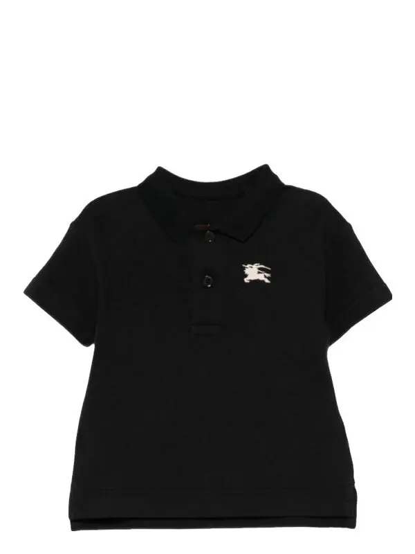 Burberry Short-sleeved Polo Shirt - Black