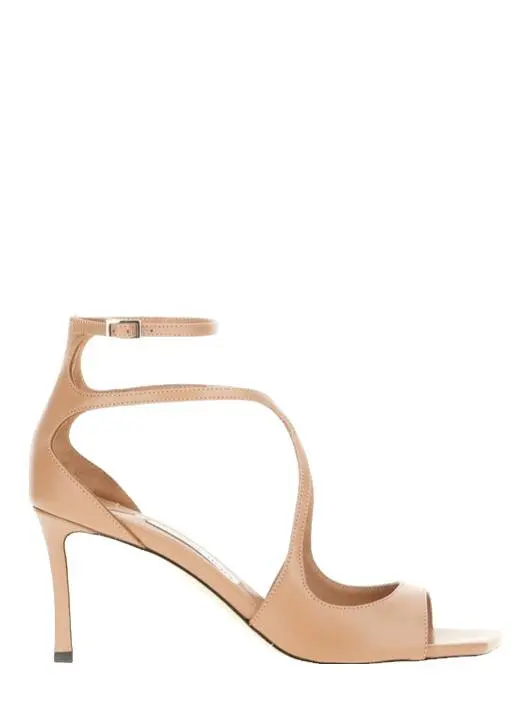 JIMMY CHOO Ankle Strap Sandals - Nude