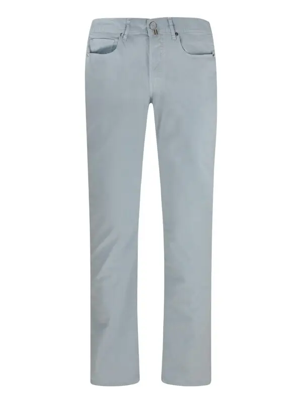 Jacob Cohen Slim Fit Five-pocket Jeans - Gray