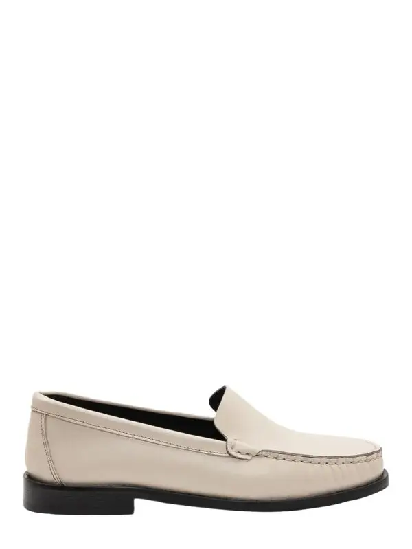 AeydĒ Arthur Apron Loafers - Nude
