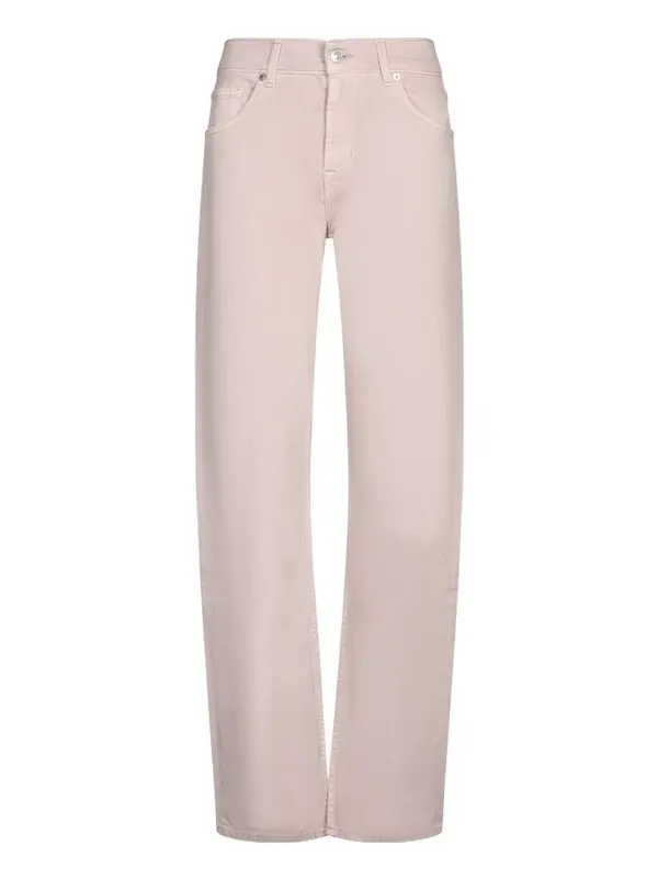 7 For All Mankind The Straight Jeans - Beige