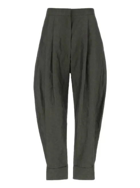 PT TORINO Pleated Cuffed Trousers - Black