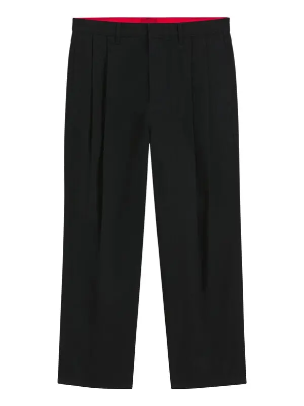 Hugo Boss Relaxed-fit Japanese Denim Jeans - Black