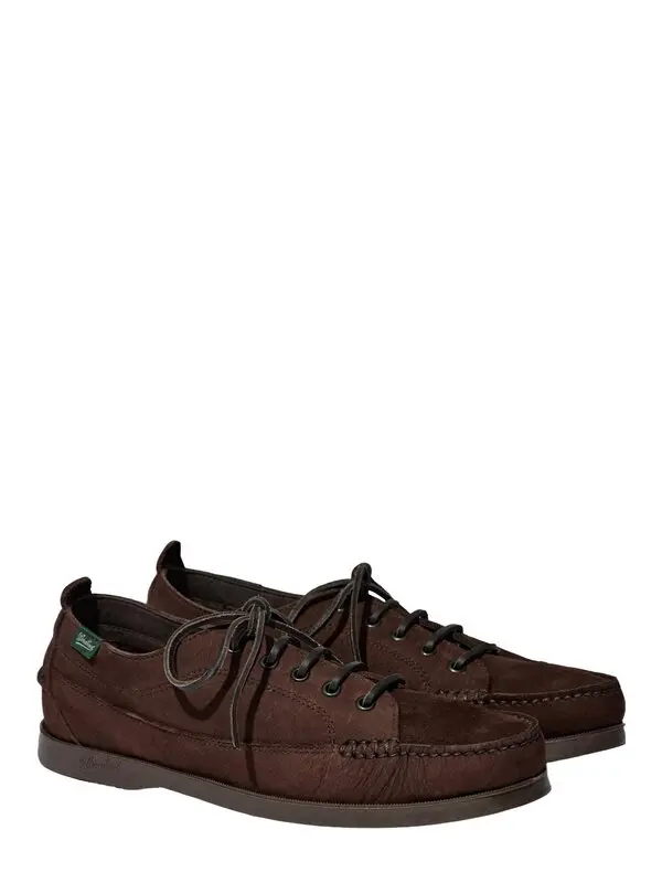 Paraboot Taurillon Lace-up Casual Shoes - Chocolate-colored