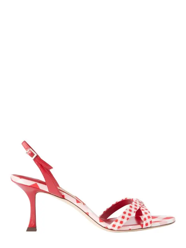 JIMMY CHOO Elsy Slingback Sandals - Red