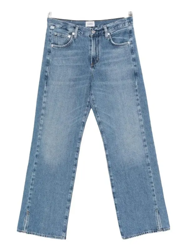 Citizens Of Humanity Side-slit Denim Jeans - Blue
