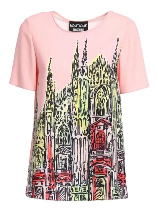 Moschino Printed T-shirt - Multicolor