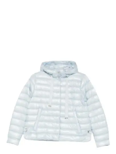 Herno Hooded Quilted Jacket - White