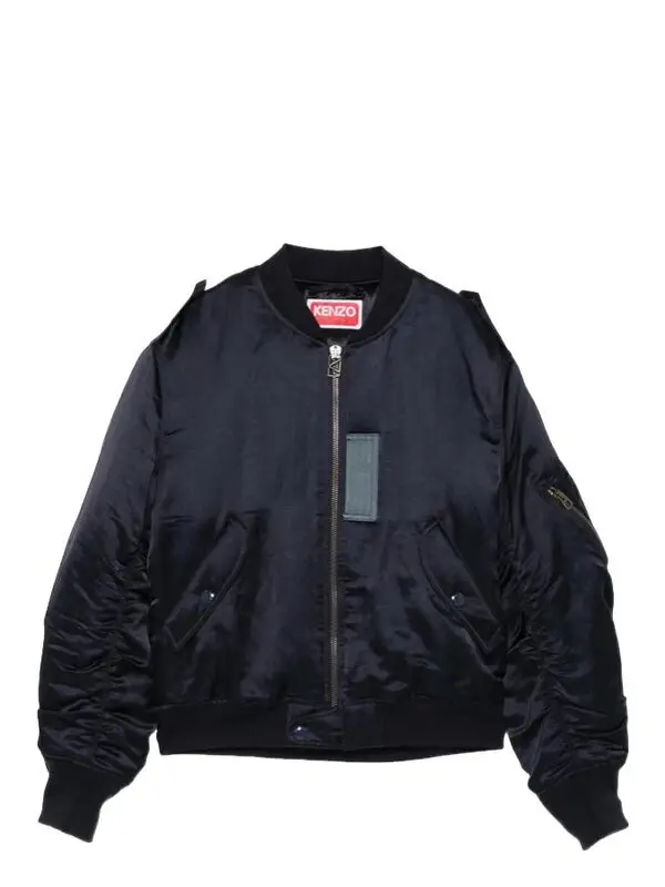 Kenzo Jungle Poem Bomber Jacket - Black