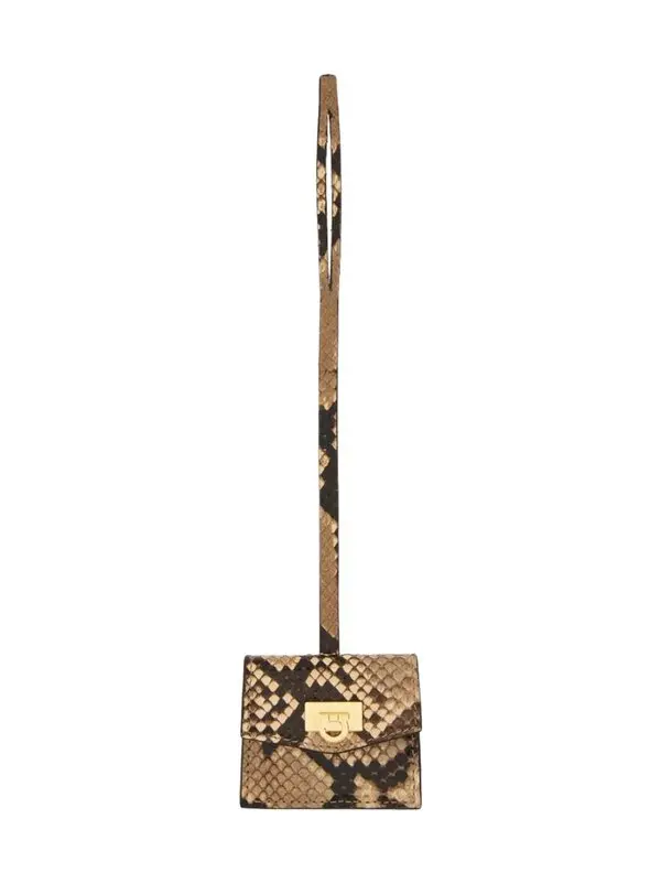 FERRAGAMO Bag Charm - Cumin