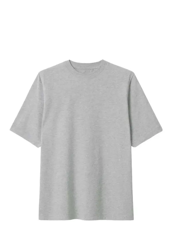 THE FRANKIE SHOP Hugo Crewneck T-shirt - Gray Blend