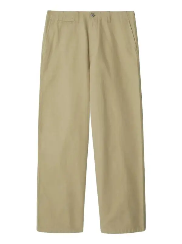 Burberry Straight-leg Mid-rise Chinos - Nude