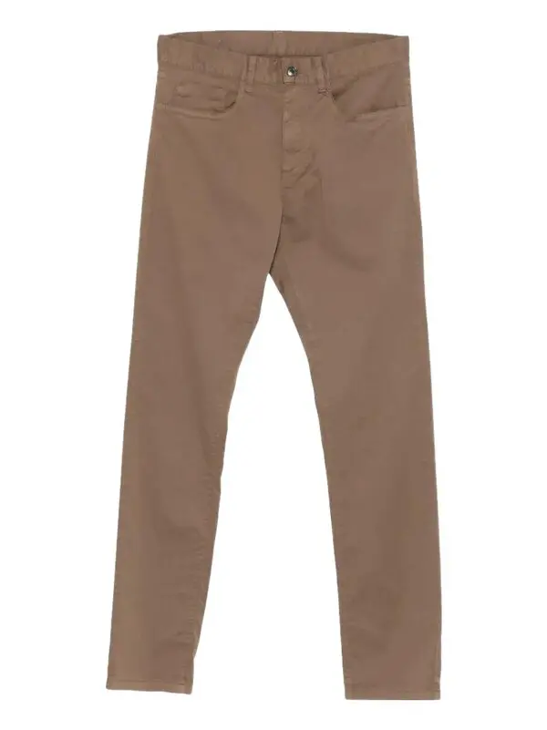 Canali Five-pocket Trousers - Brown