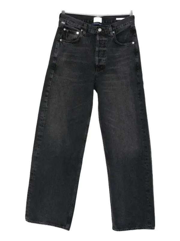 Citizens Of Humanity Ayla Wide-leg Jeans - Black