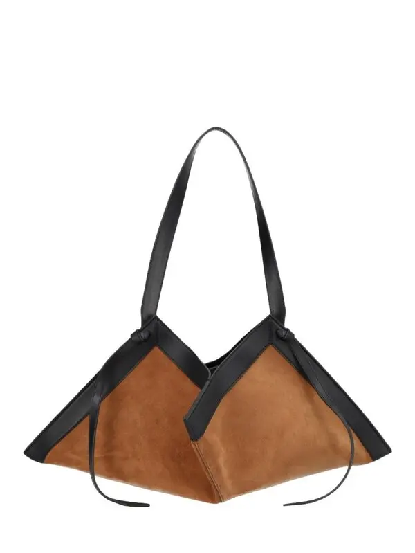 Yuzefi Wonton Shoulder Bag - Brown