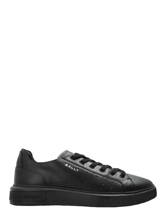 Bally Lift Perforated Low-top Sneakers - Black
