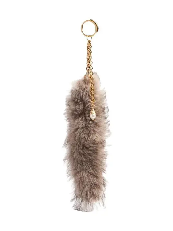 Chloé Queue Bag Charm - Brown