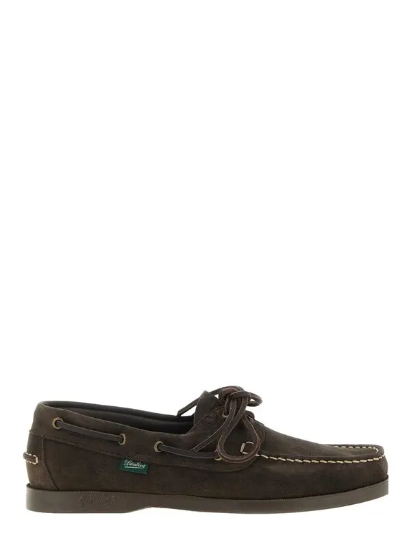 Paraboot Barth Boat Shoes - Black