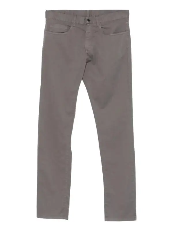 Canali Five-pocket Trousers - Gray