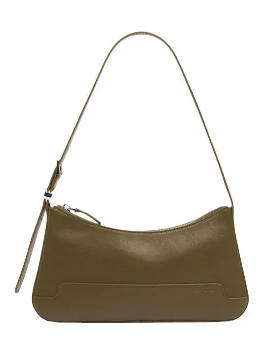 Marni Dot Leather Shoulder Bag - Green