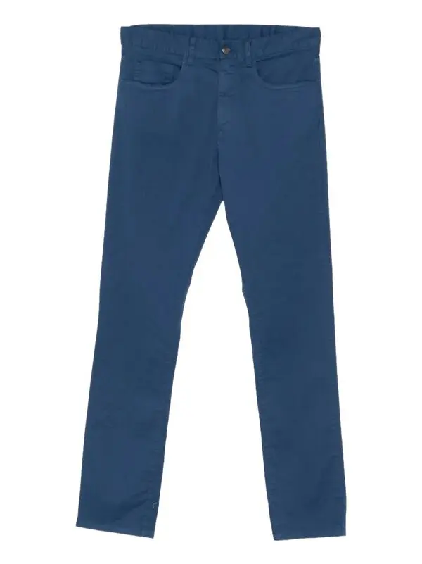 Canali Five-pocket Trousers - Blue
