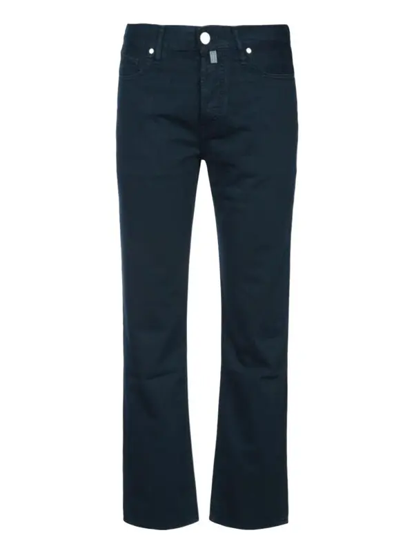 Jacob Cohen Five-pocket Straight Jeans - Navy