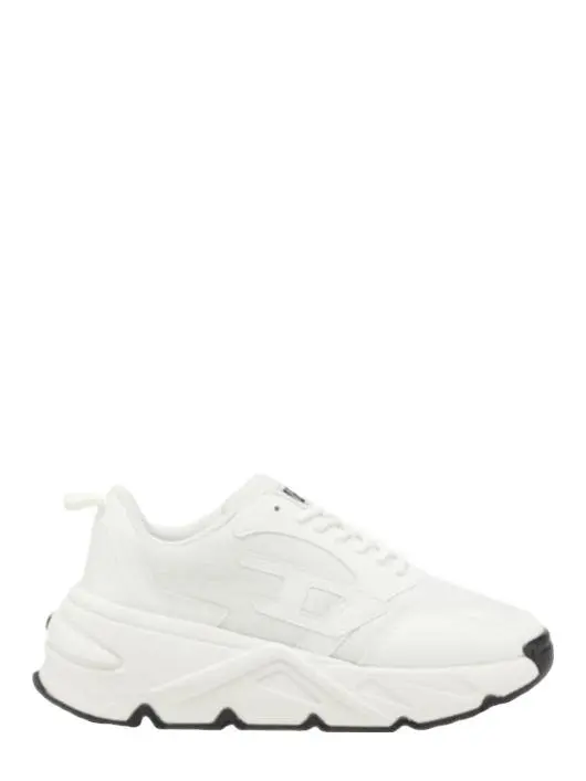 DIESEL® S-savannah Monochrome Sneakers With Chunky Sole - White