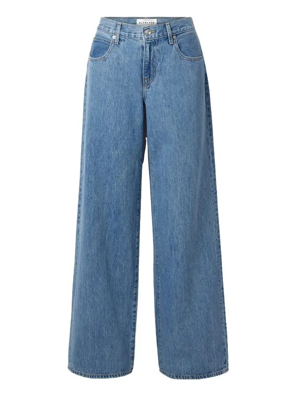 SLVRLAKE Belt Loop Jeans - Light Indigo
