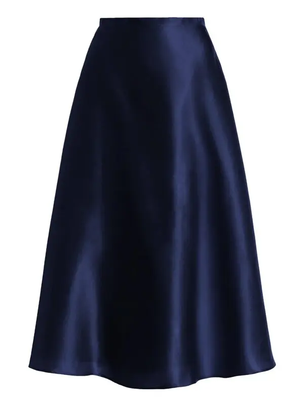 Alberta Ferretti A-line Skirt - Black