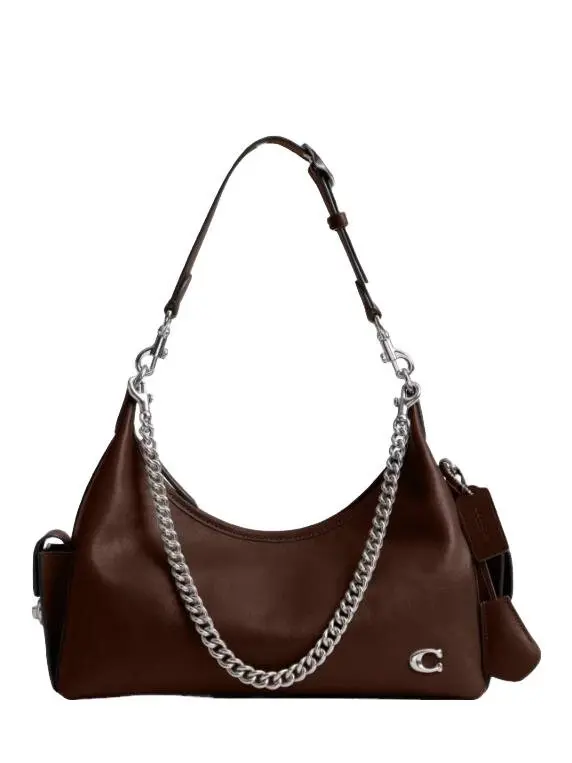 COACH Pocket Juliet Shoulder Bag 30 - Brown