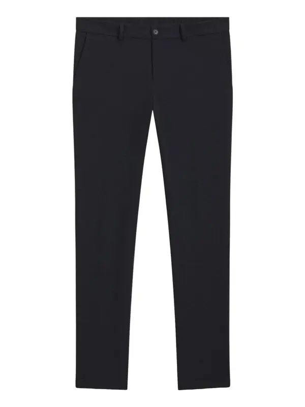 Hugo Boss Tailored Buttoned Trousers - Dark Blue